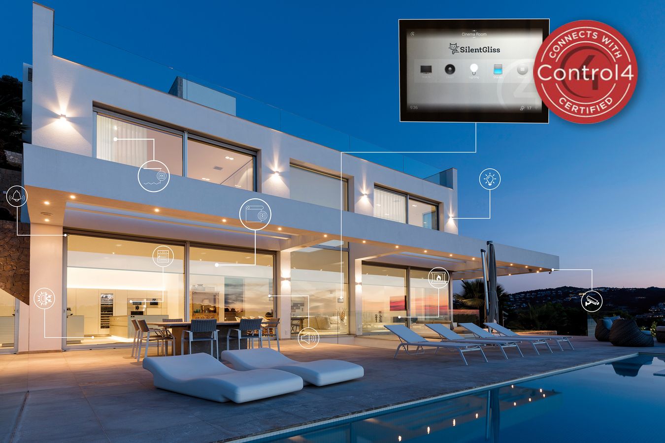 Smart by Silent Gliss Is Officially Control4 Certified